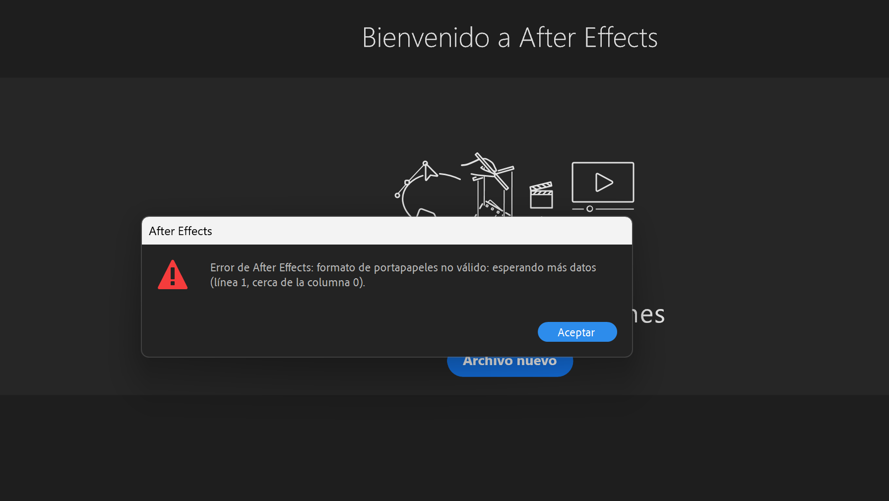 Error After Effects 2024 - Adobe Community - 14618108