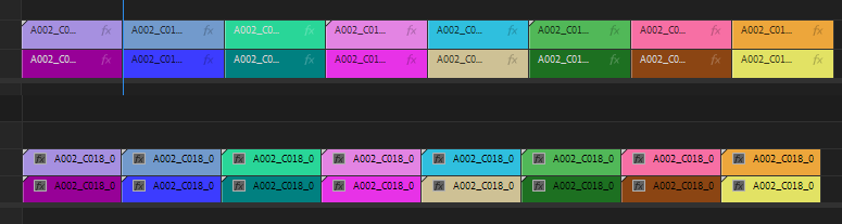 Option to go back to old timeline label colors? - Adobe Product ...