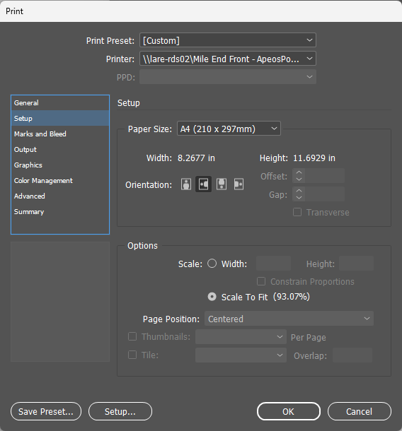 Print Booklet: A4 Landscape showing "Warning, The ... - Adobe Product ...