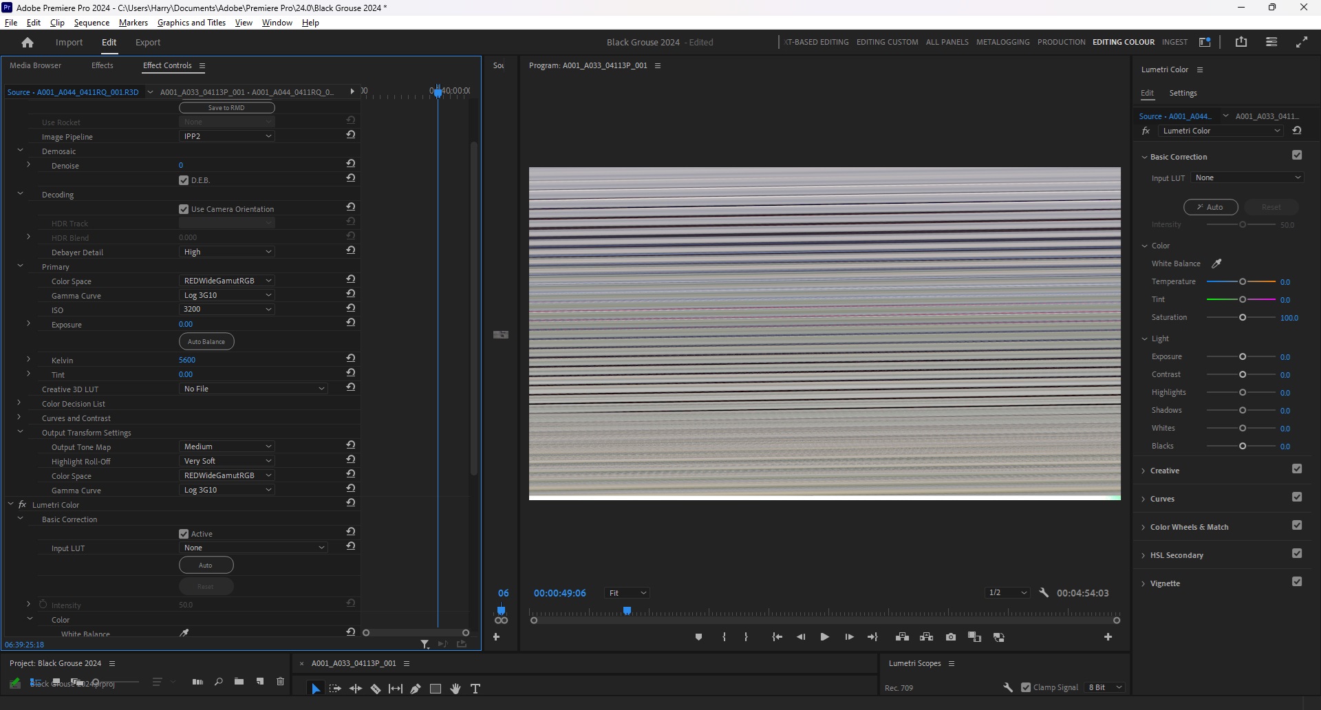 .R3D Redcode Raw IPP2 grading issues!! - Adobe Community - 14624070