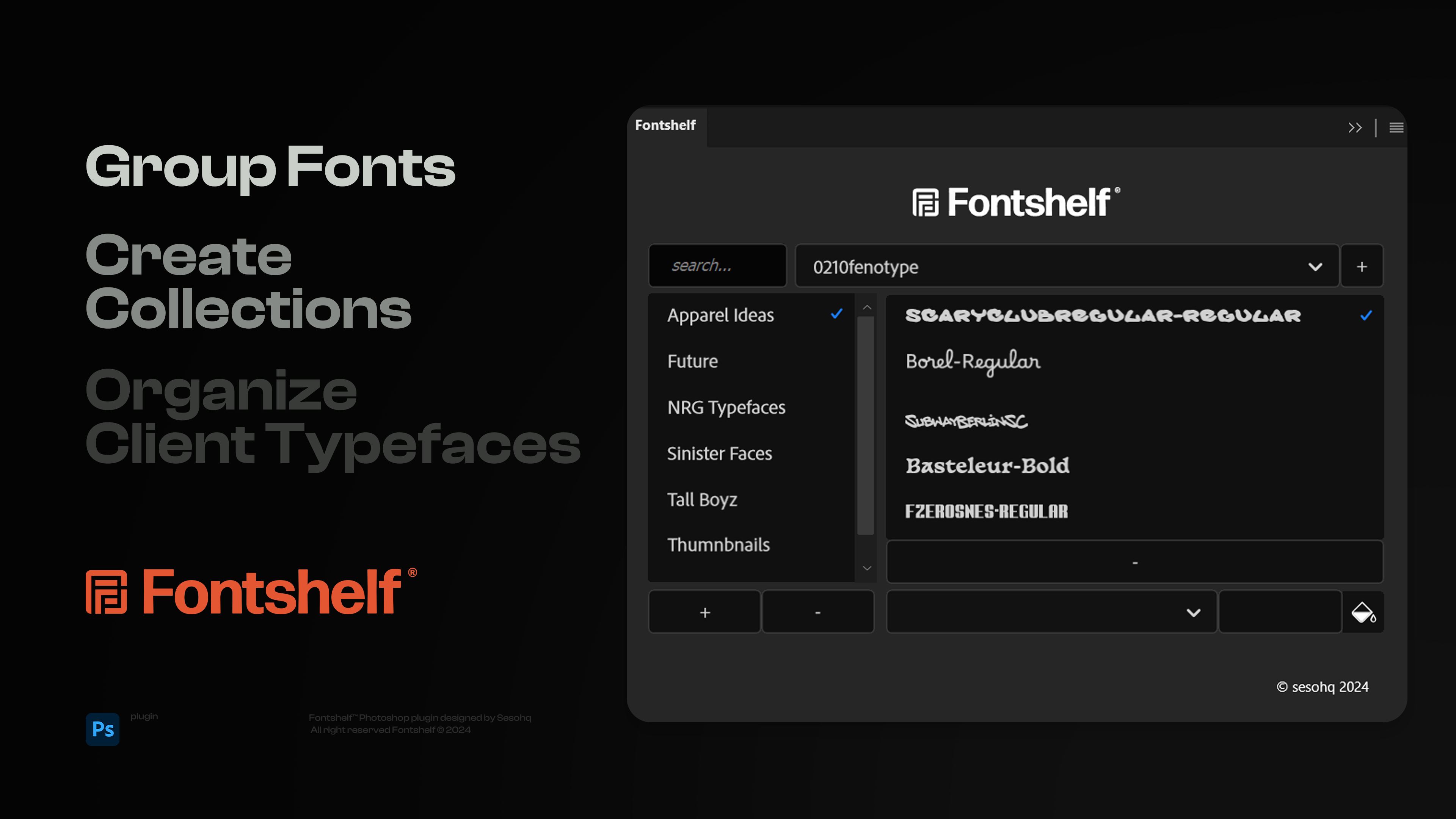 Is there a way to organize or group fonts inside P... - Adobe Community ...