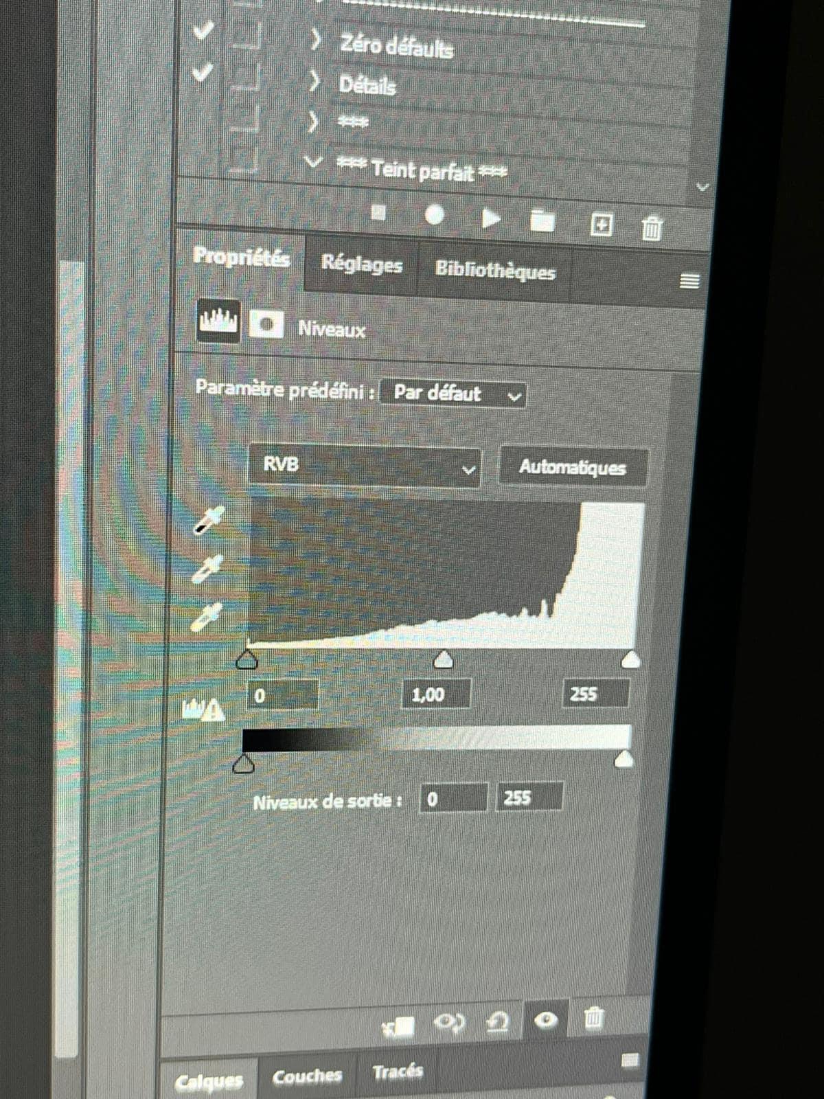 P: histogram in levels adjustment layer not shown ... - Adobe Community - 14597989