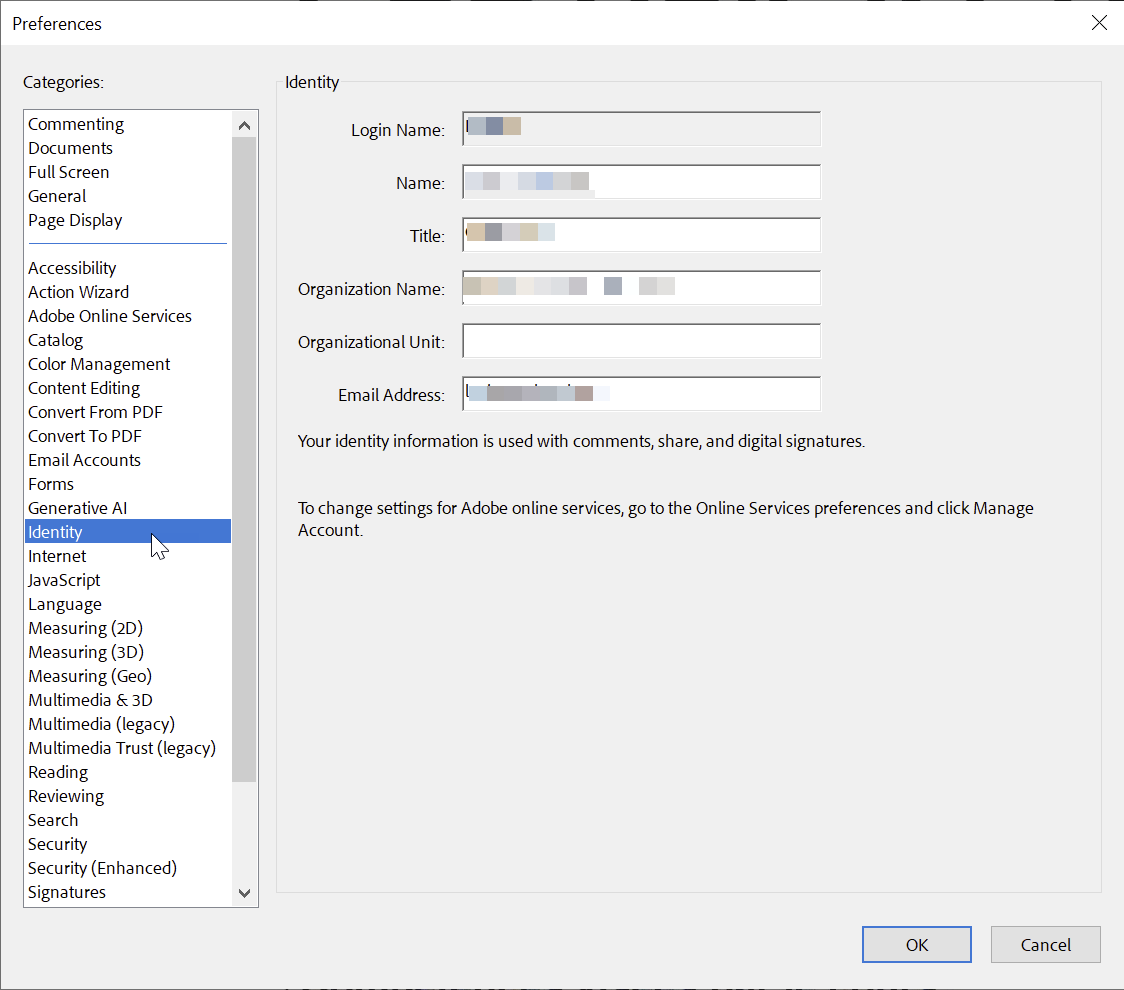 Need to change name above email address - Adobe Product Community ...