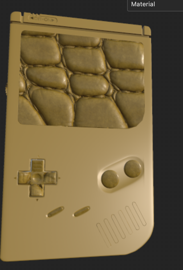 Asset texture not showing on part of the model - Adobe Community - 14640011