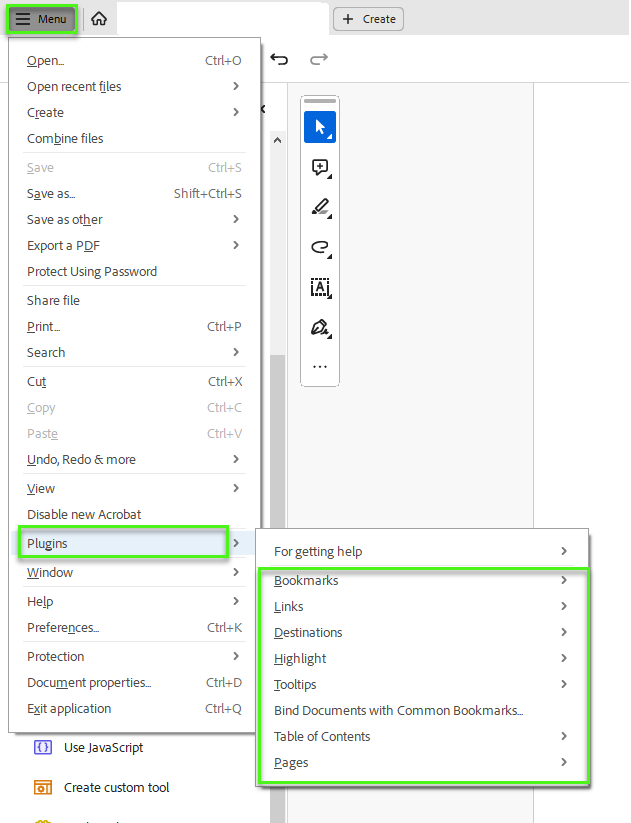 Solved: Where is the plugins menu? - Adobe Product Community - 12578978