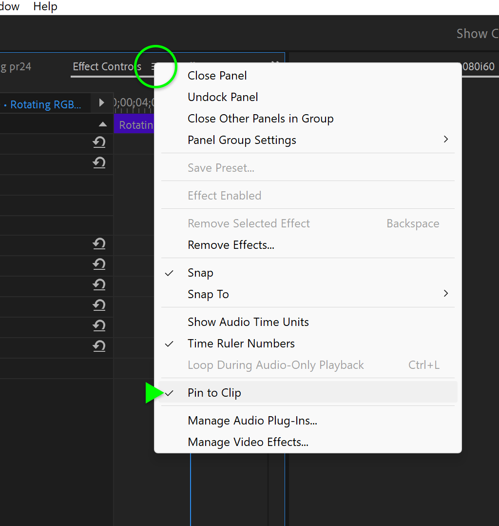 Solved: Effects panel playhead flys down timeline when mov... - Adobe Community - 14647652