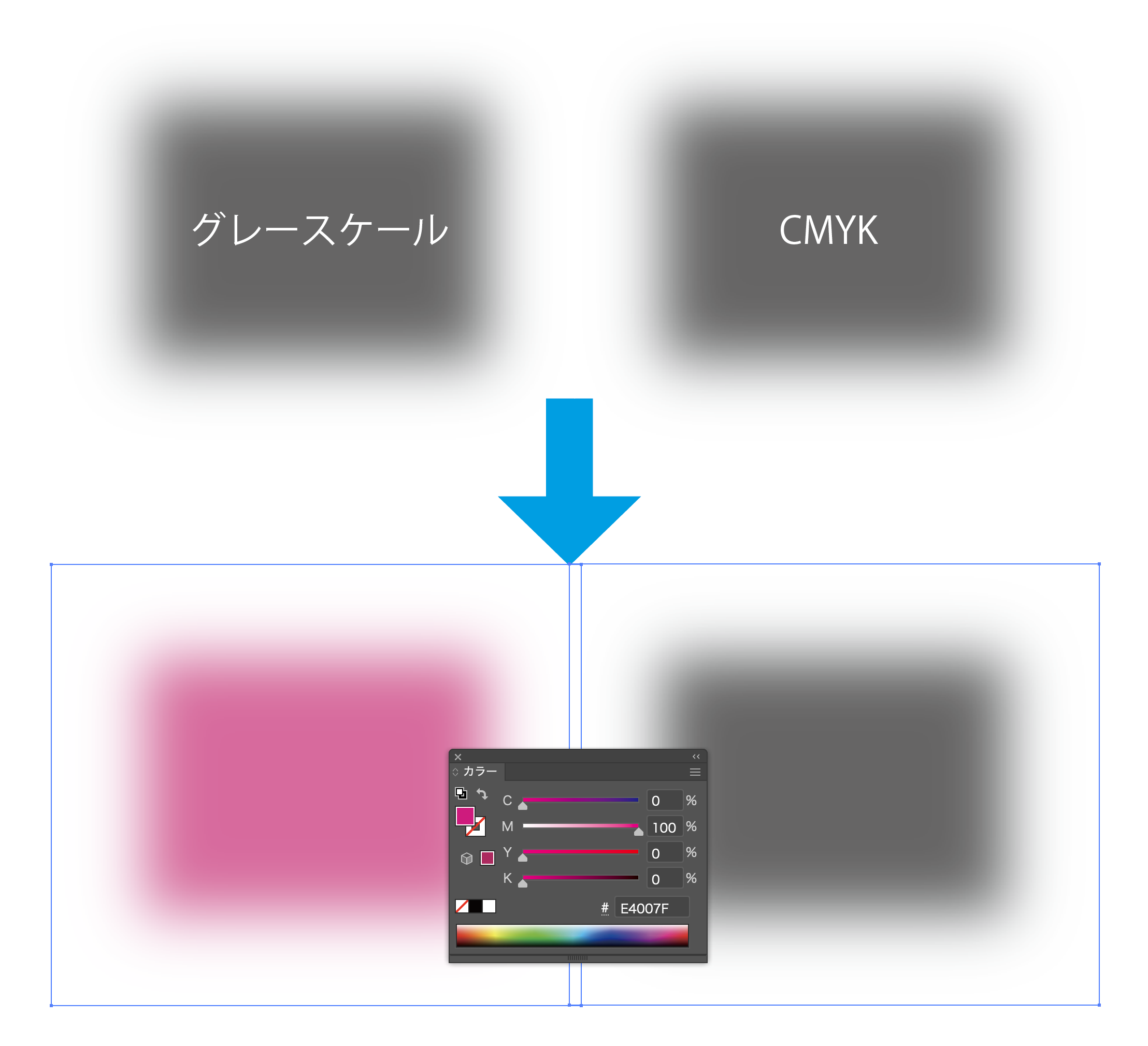アピアランス分割後のぼかし部分の色変え - Adobe Product Community - 14647878