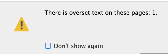 Solved: Textbox zu klein - Text abgeschnitten WARNUNG - Adobe Product Community - 14648441