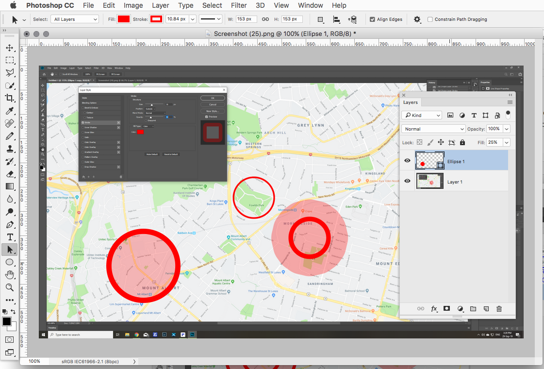 Can't create a filled circle with different opacit... - Adobe Product ...
