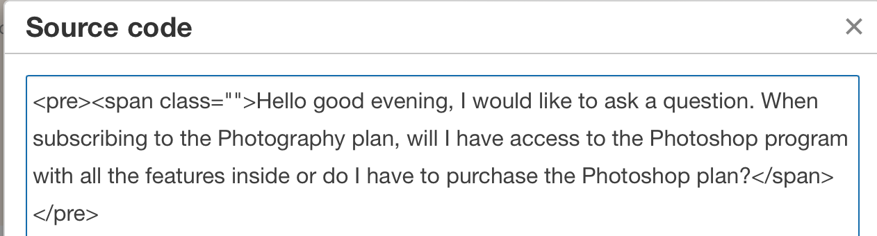 Solved: doubt [Photoshop plans] - Adobe Community - 14655747