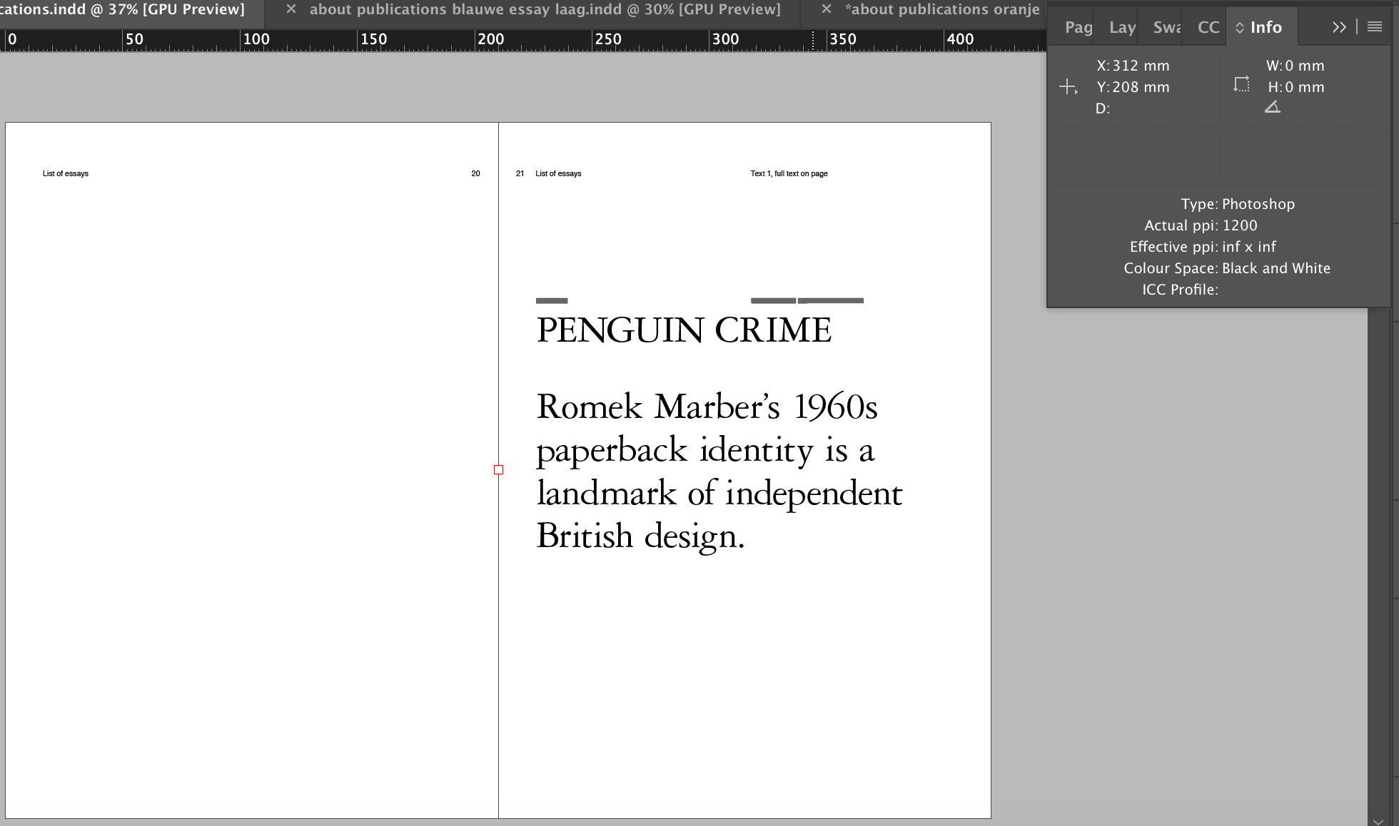 Help: visible layer doesn't show in Indesign CC 20... - Adobe Product ...
