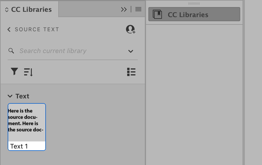 InDesign CC Libraries and text issue - Adobe Product Community - 14660527