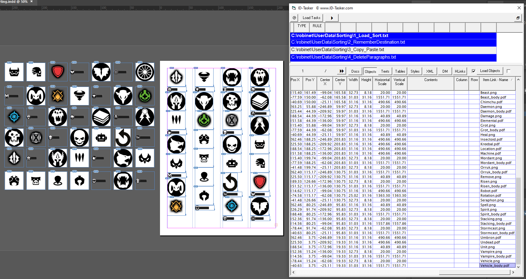 Automatische Sortierung/ arrange Logos - Adobe Community - 14657387