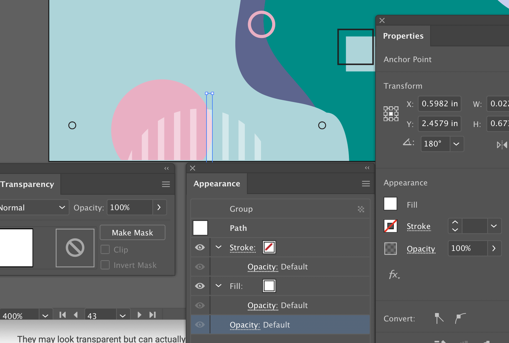 How many tools impart transparency? - Adobe Support Community - 10996612