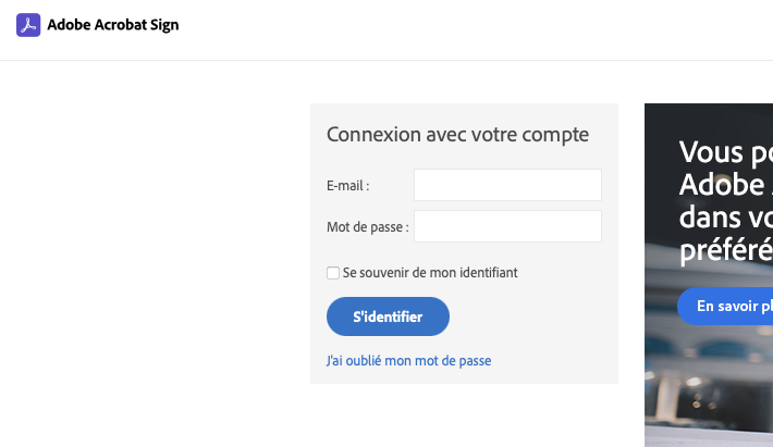 Access Acrobat Sign API portal - Adobe Product Community - 14669577