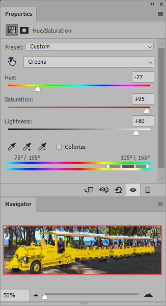 Solved: Using hue/saturation layer cannot change color fro... - Adobe Product Community - 14671137