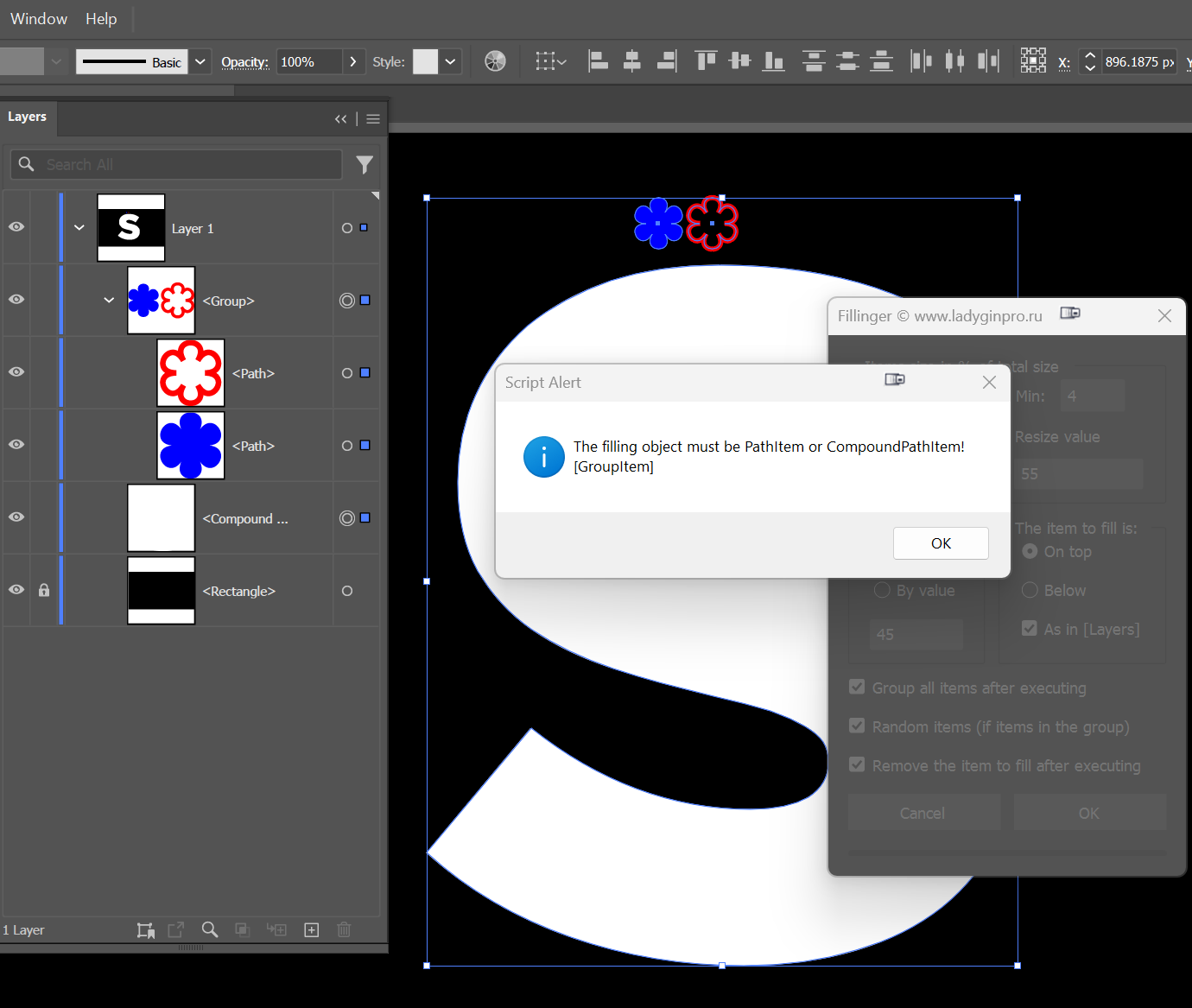 Solved: Fillinger Script - Adobe Community - 14674188