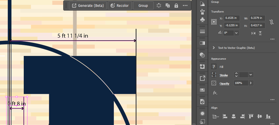 Dimension Tool - Adobe Community - 14675330