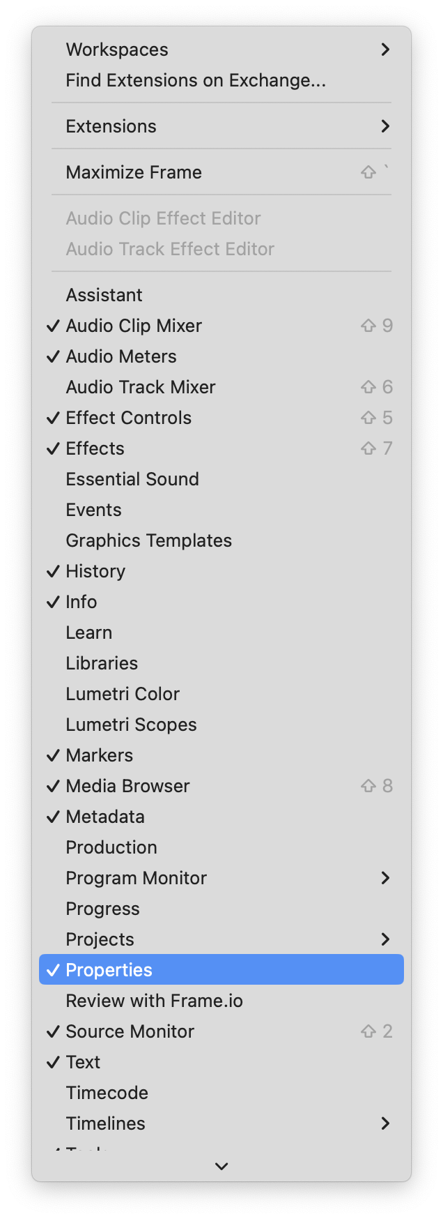 Solved: Now in Beta: Properties panel for Premiere Pro - Adobe Product ...