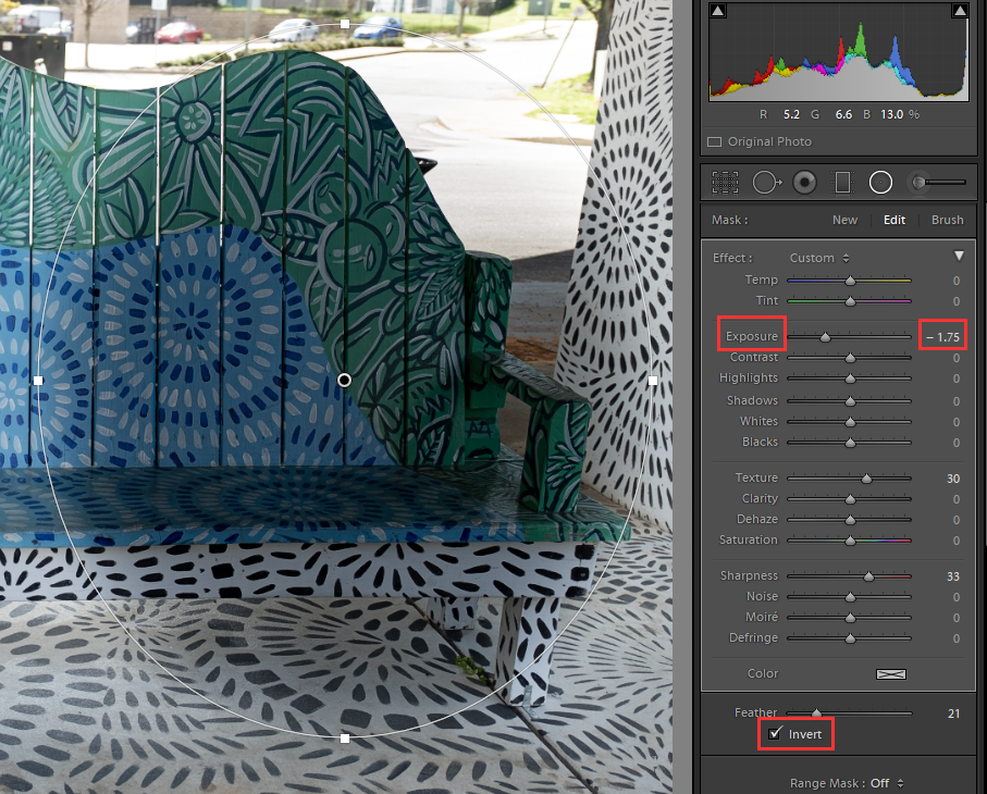 LR Radial Filter Inverting Entire Frame (my Invert... - Adobe Product ...