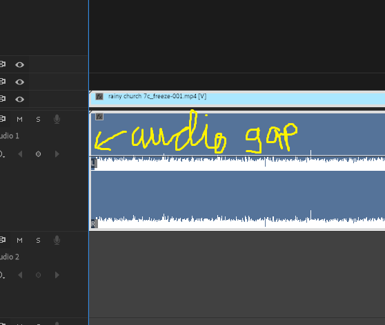 Audio missing from start after export - Adobe Product Community - 10999172