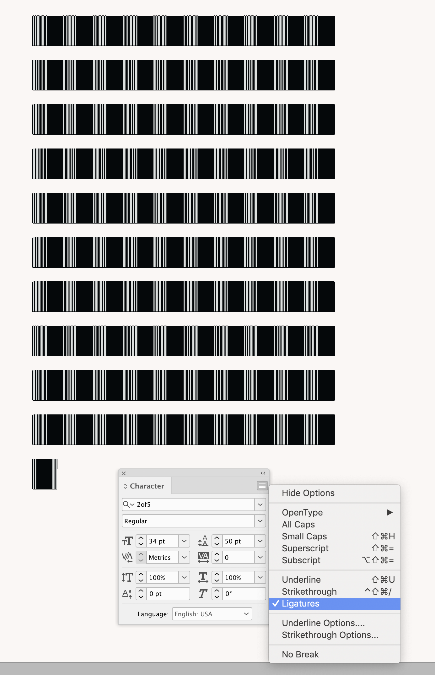 Re: Barcode-font 2of5.ttf X InDesign - Adobe Community - 14675002