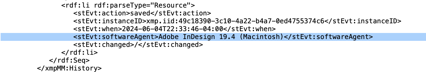 Solved: How detect detail version of file Indd? - Adobe Product ...