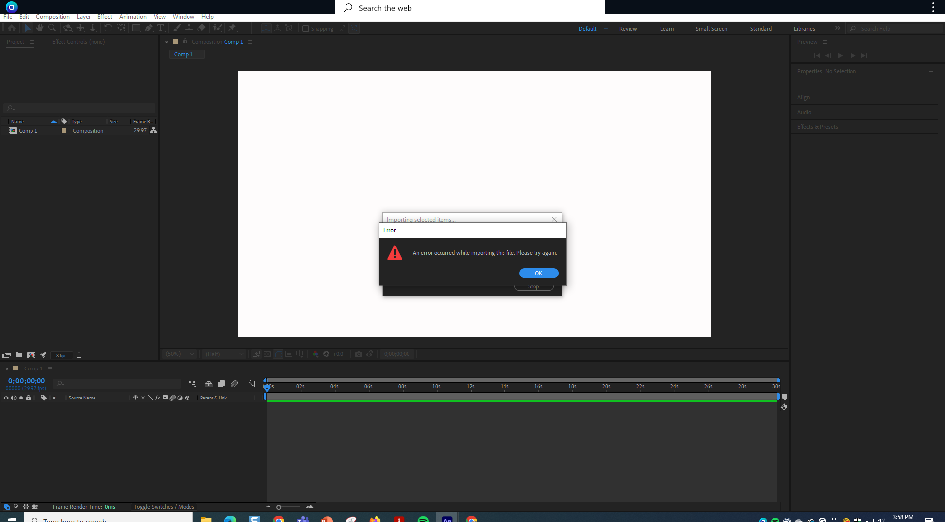 Unable to import FLA files into Ae - Adobe Product Community - 13575254