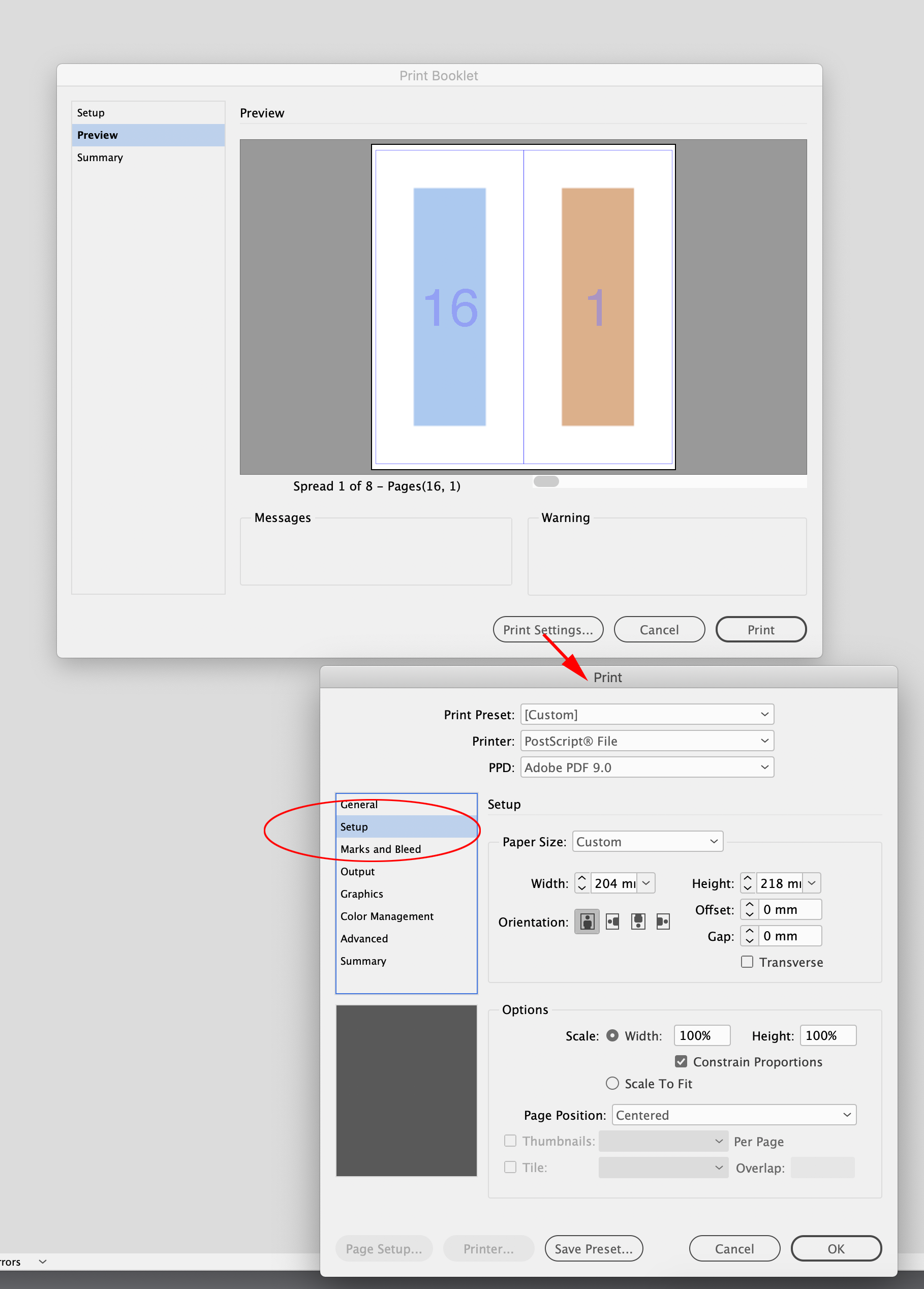 Solved: Re: InDesign Print Booklet PostScript cutting off ... - Adobe ...