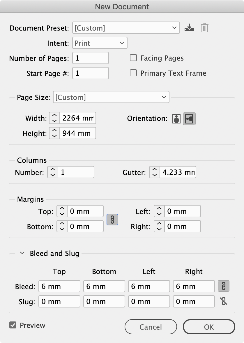 Set Up for Creating Large Scale Banner / Posters t... - Adobe Product ...