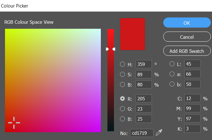 Issues with Color Picker in InDesign: HSB and RGB ... - Adobe Community ...