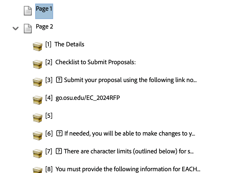 Help - Reading Order tool is not picking up my tag... - Adobe Product Community - 13276009