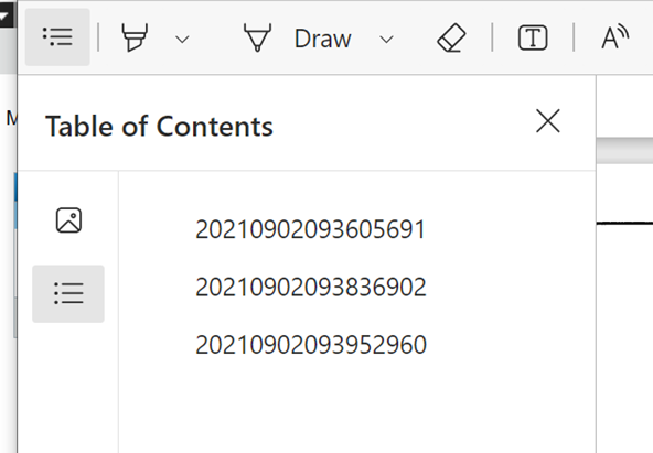 How do I make a table of content menu (see attache... - Adobe Product ...