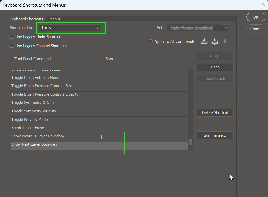 P: bracket keys not changing brush size - Adobe Product Community ...