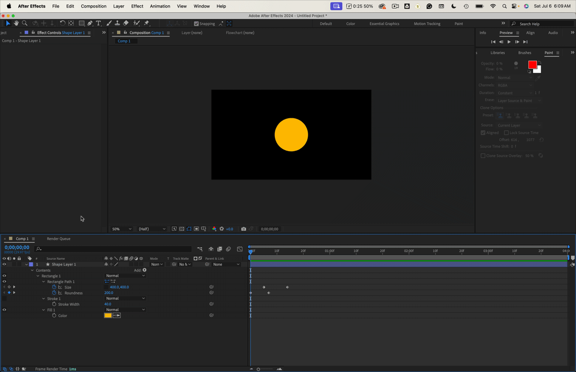 Circle to Rounded Rectangle Morph Transition - Adobe Product Community ...