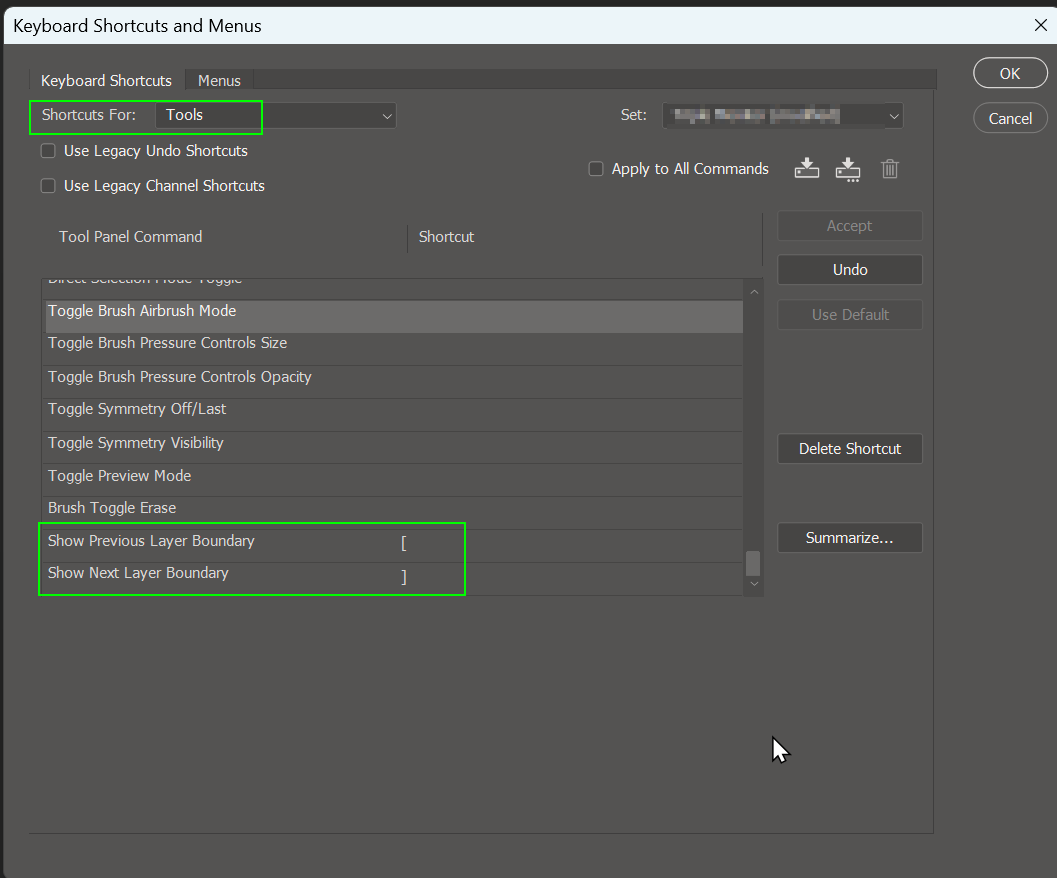 P: bracket keys not changing brush size - Adobe Product Community ...