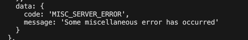 MISC_SERVER_ERROR - Adobe Product Community - 14725482