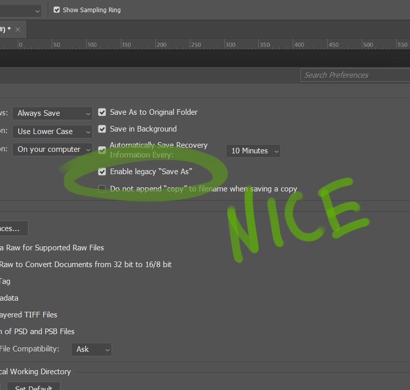 Legacy panel name sorting option - Adobe Community - 14727548