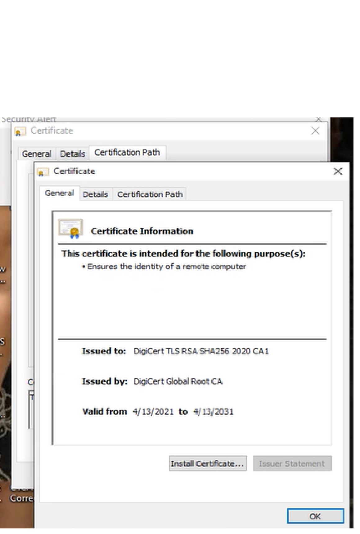 Error message "Revocation information for the secu... - Adobe Product ...