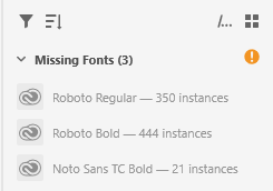 Roboto - A font could not be added due to a conlic... - Adobe Community - 14732059