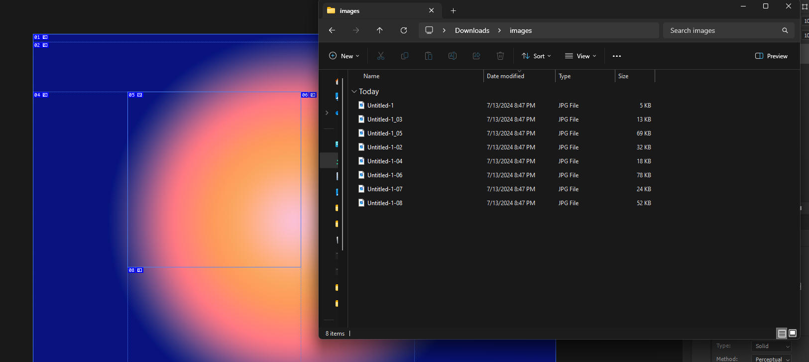 Slices - Save for web - don1t create JPG files - Adobe Product ...