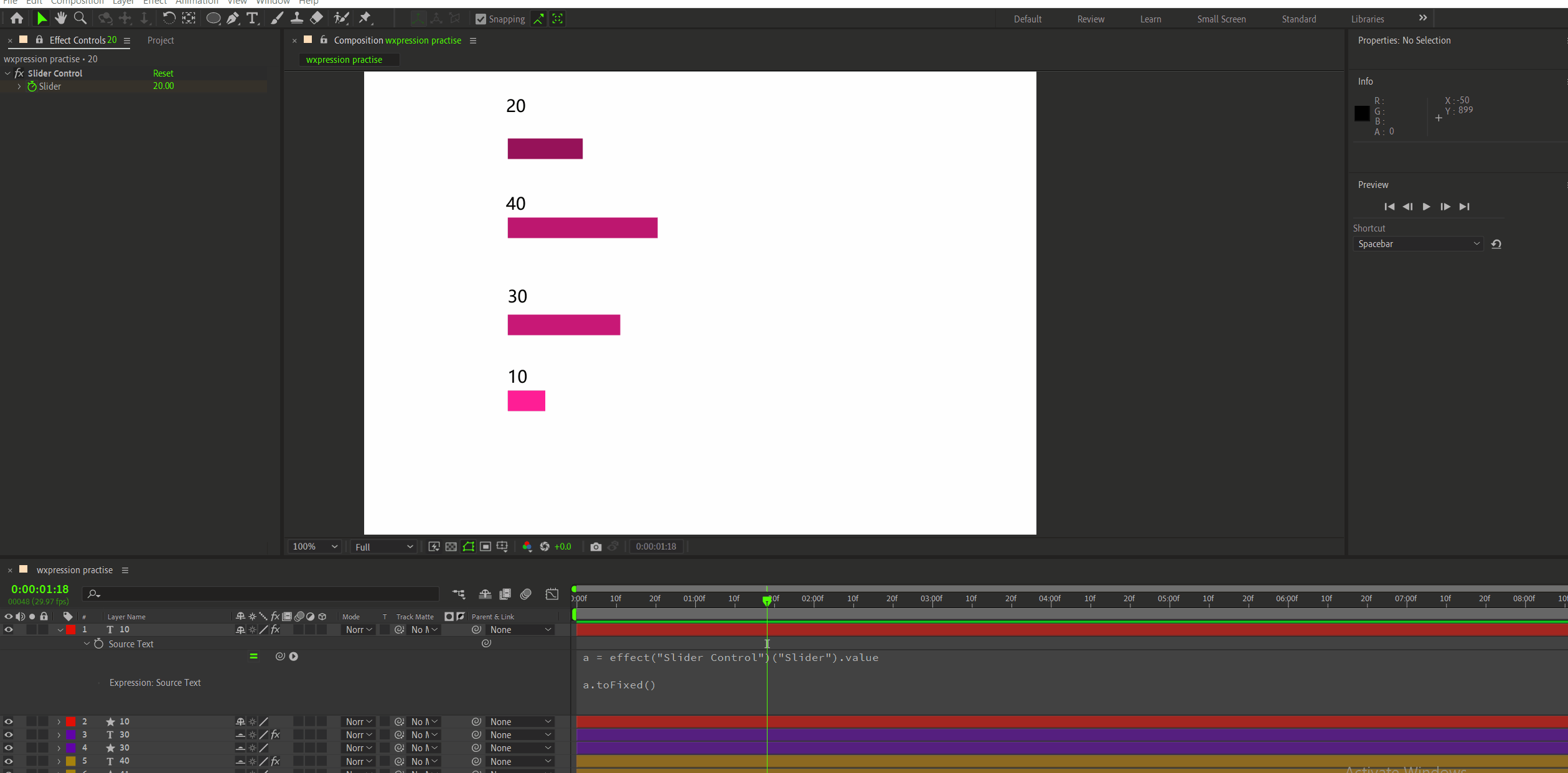 How to link opacity with trim path speed - Adobe Product Community - 14739919