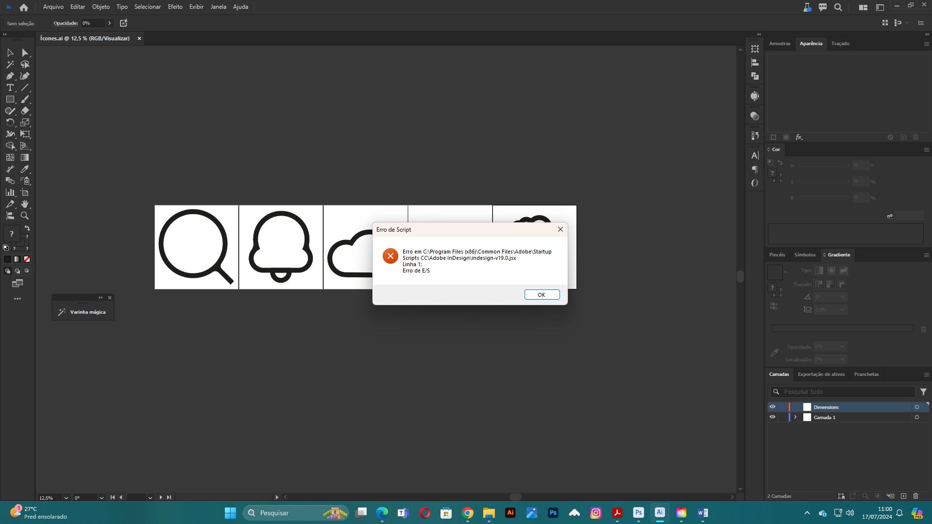 Error openning Illustrator file. ([...] Startup Sc... - Adobe Community ...