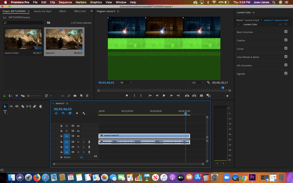Issue with editing a video in adobe premiere - Adobe Product Community - 11005940