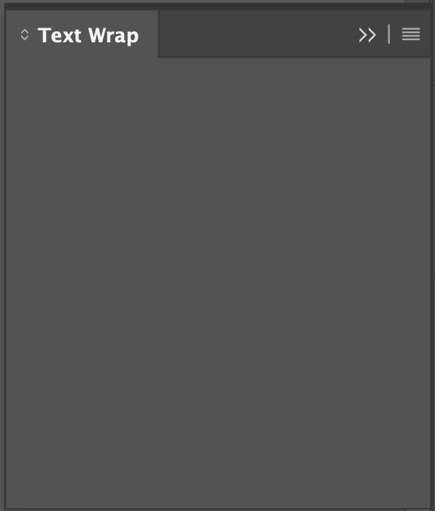 InDesign empty Gradient and Text Wrap panels STILL... - Adobe Product ...