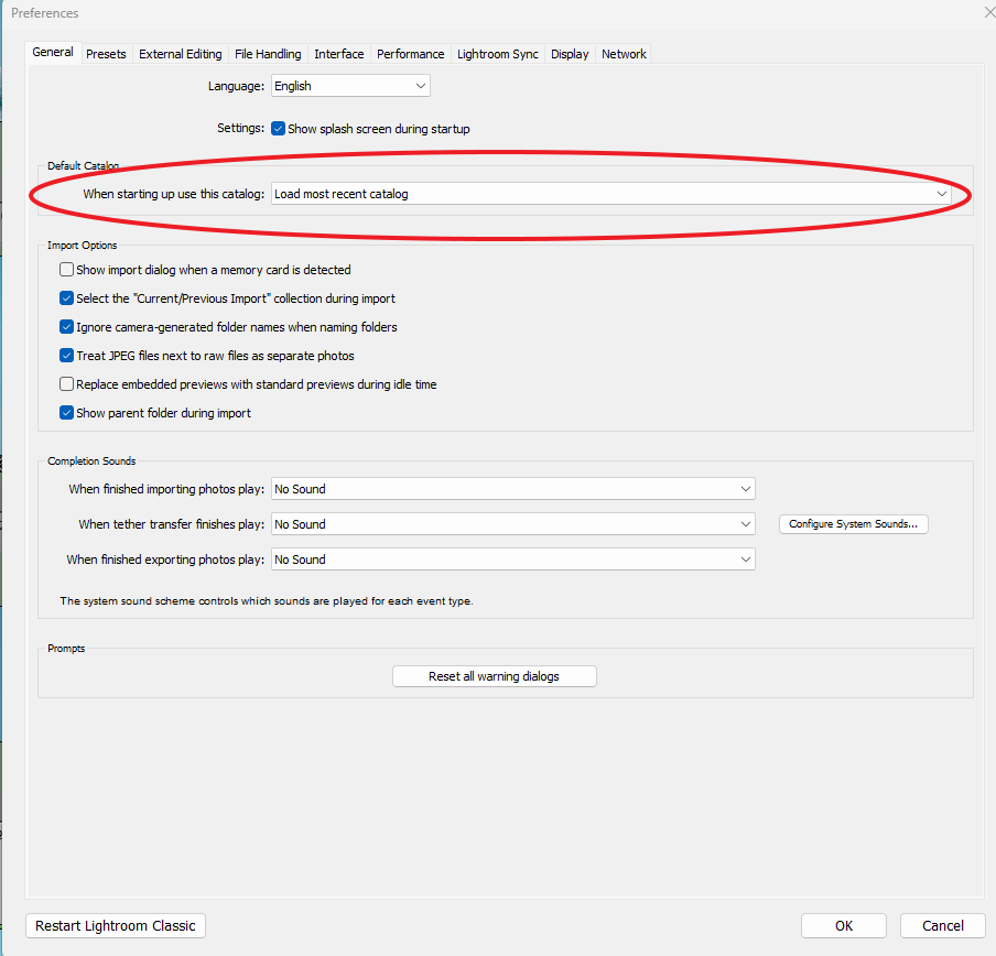 Lightroom Classic doesn't open - Adobe Product Community - 14762425