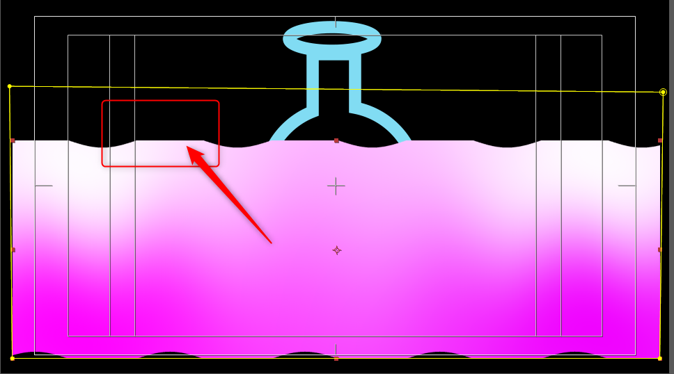 解決済み: 波形ワープで作成した波の頂点が表示されない - Adobe Community - 14764751