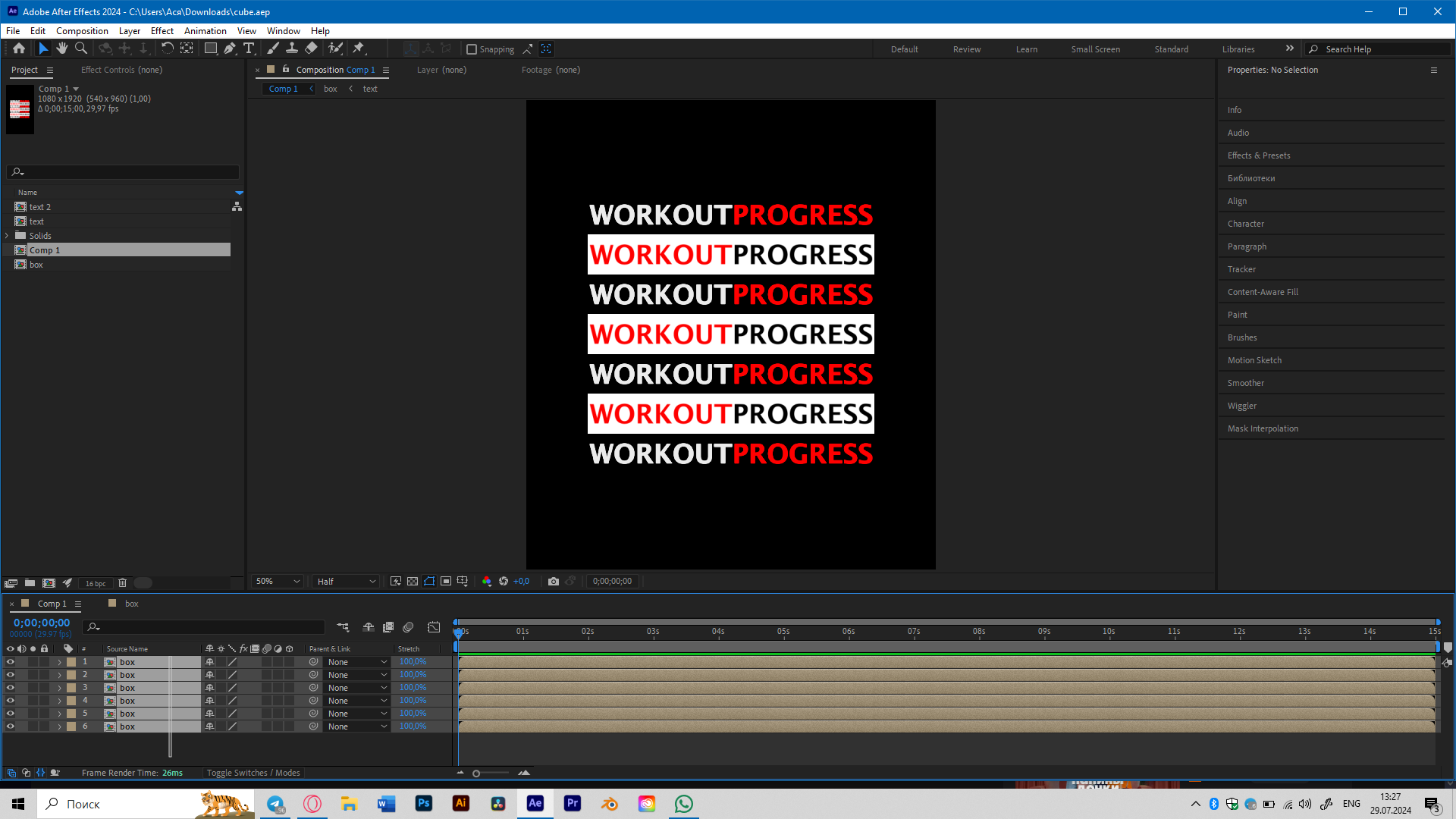 After Effects Crash turning on 3D object mode - Adobe Product Community ...
