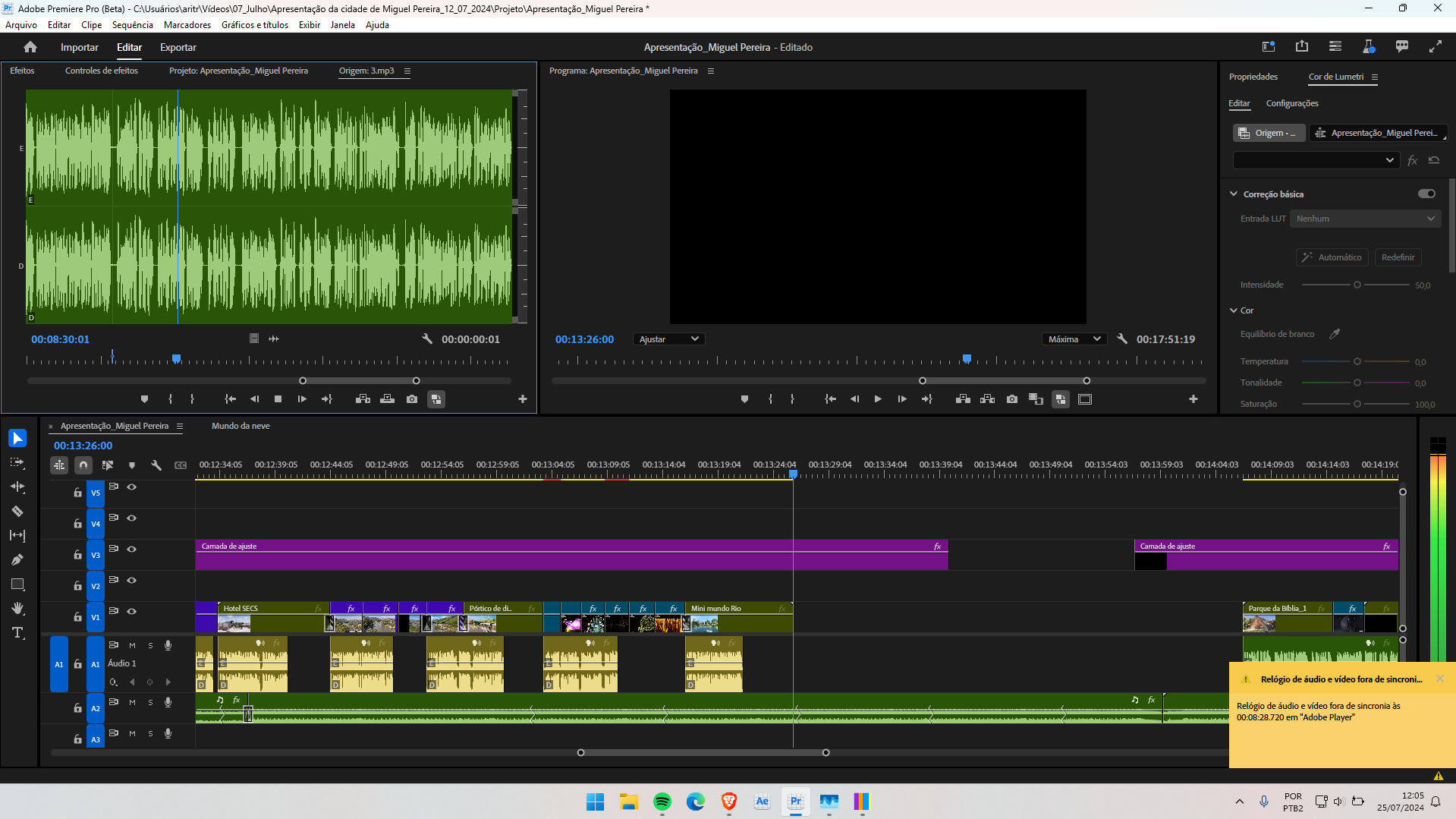 Adobe Premiere Beta Versão: 24.6 - Adobe Community - 14766553