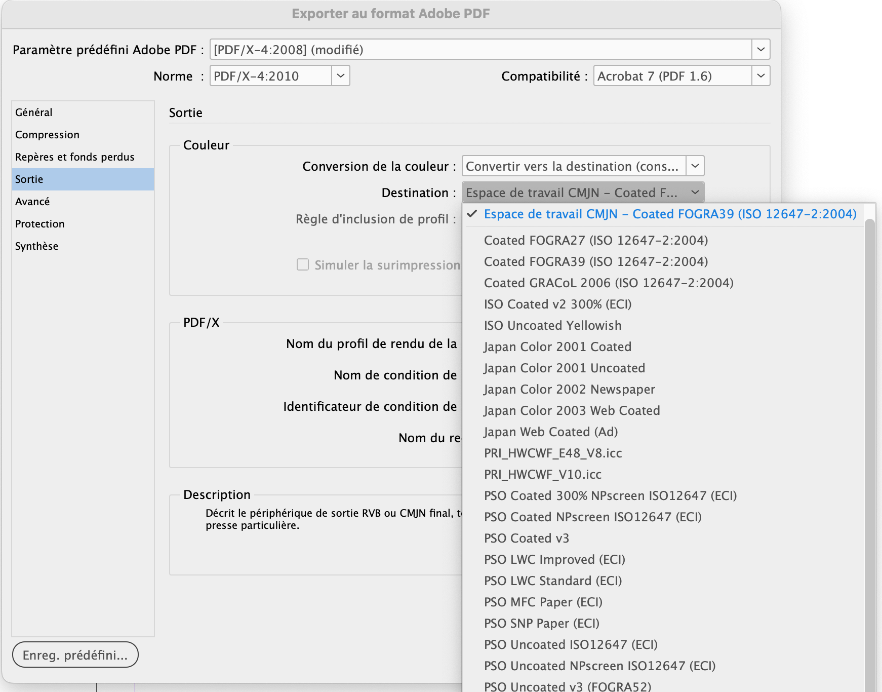 Espace de travail - Profil de couleurs, modificati... - Adobe Community ...
